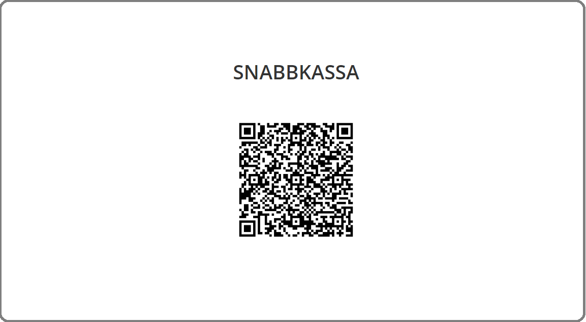 Logga in i snabbkassa med QR-kod – HonestBox